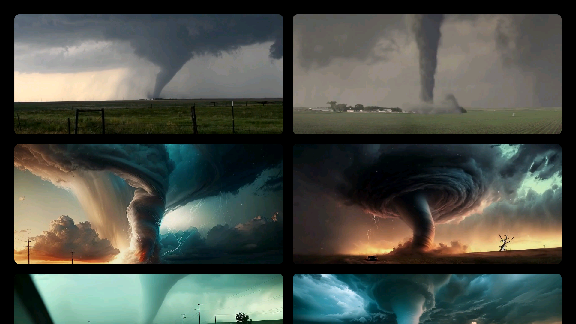 Calm in the Storm Screensaver – Soothing Tornado Ambience with Gentle ...
