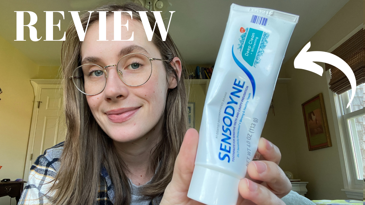 Watch REVIEW - Sensodyne Deep Clean Sensitive Toothpaste on Amazon Live