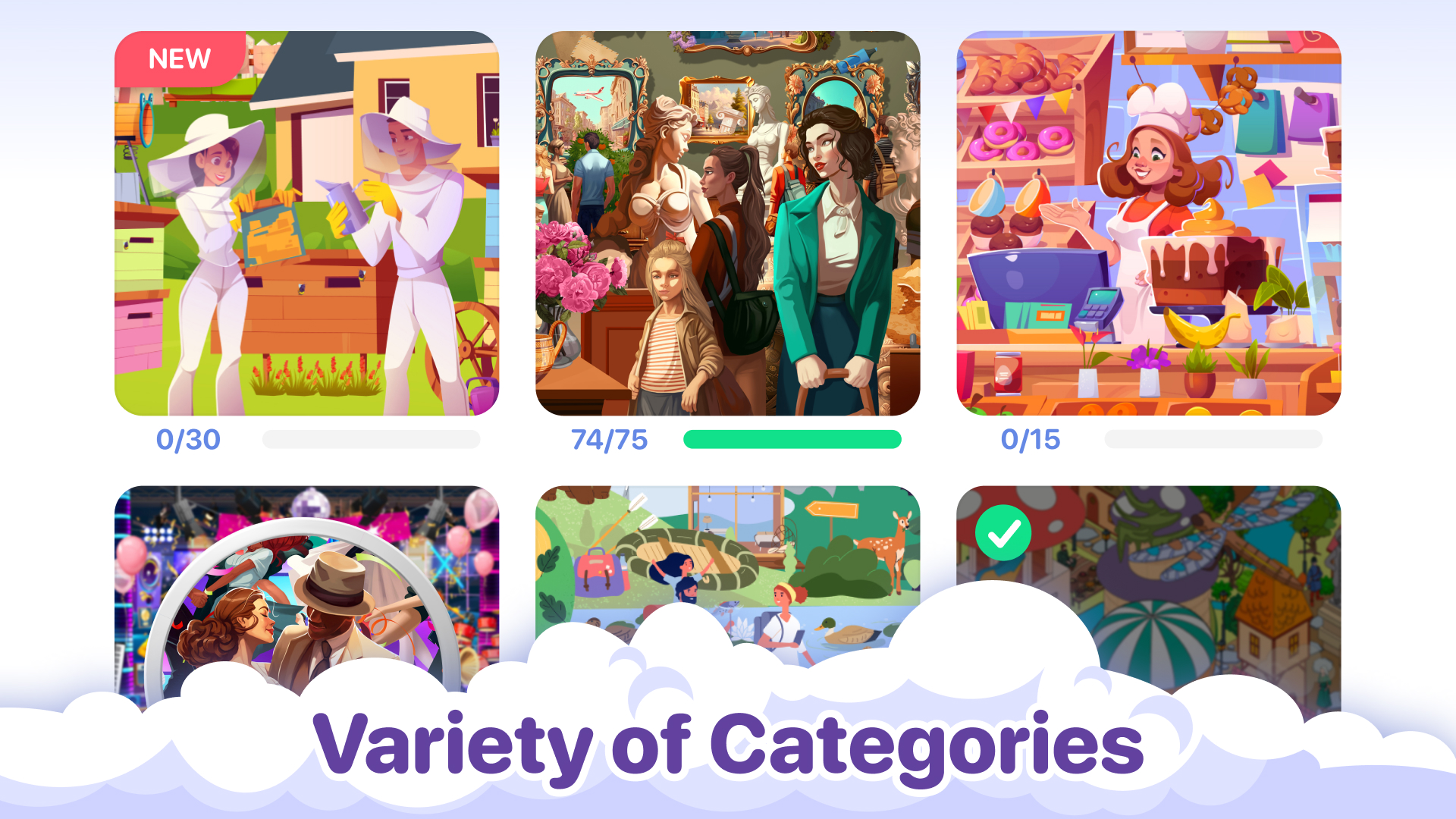 Bright Objects - Hidden Object Game. Search for mystery clues in ...