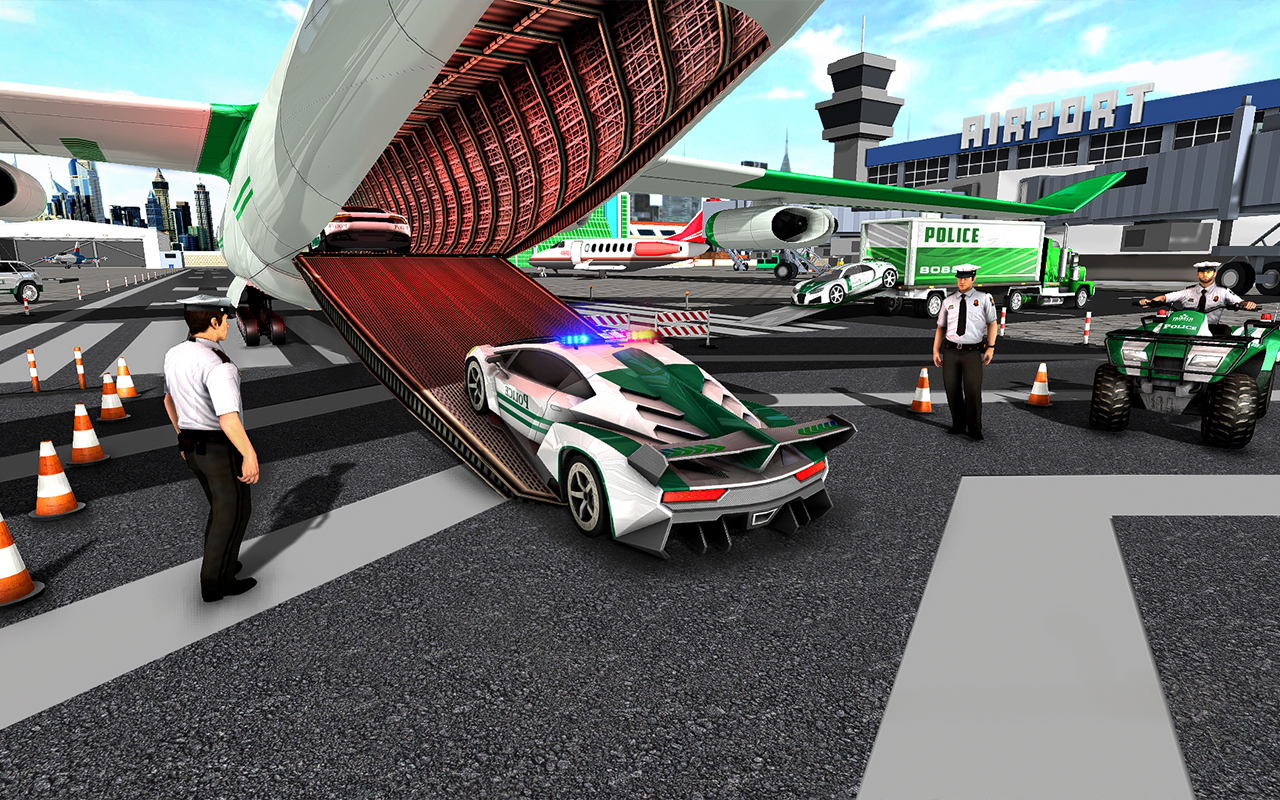 US Police Cargo Plane Transporter - App on Amazon Appstore