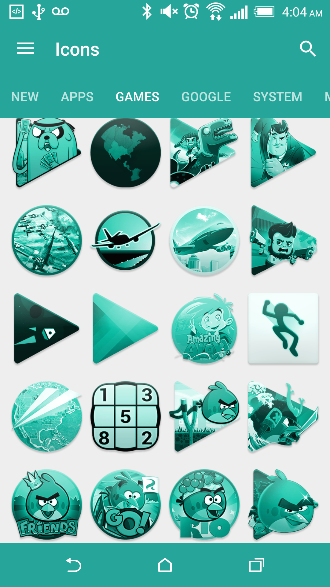 TEAL - Icon Pack - App on Amazon Appstore