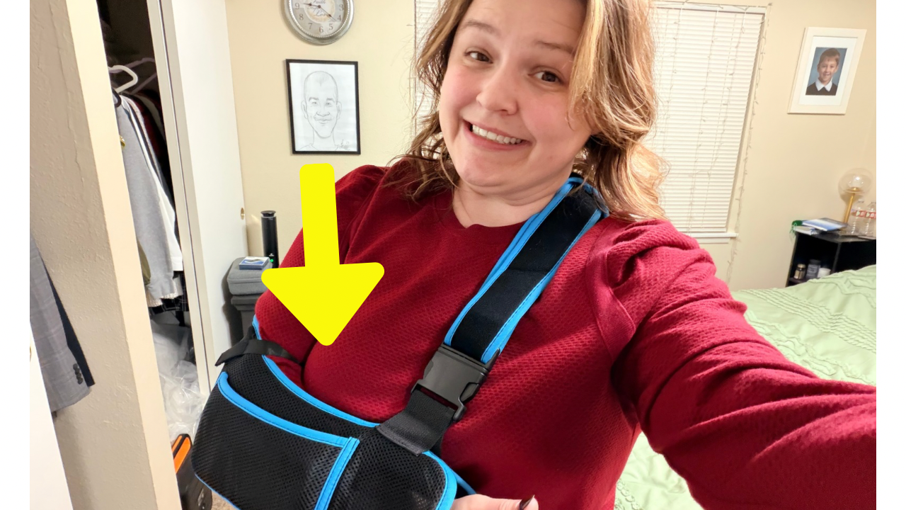 Watch Comfortable lightweight arm sling on Amazon Live