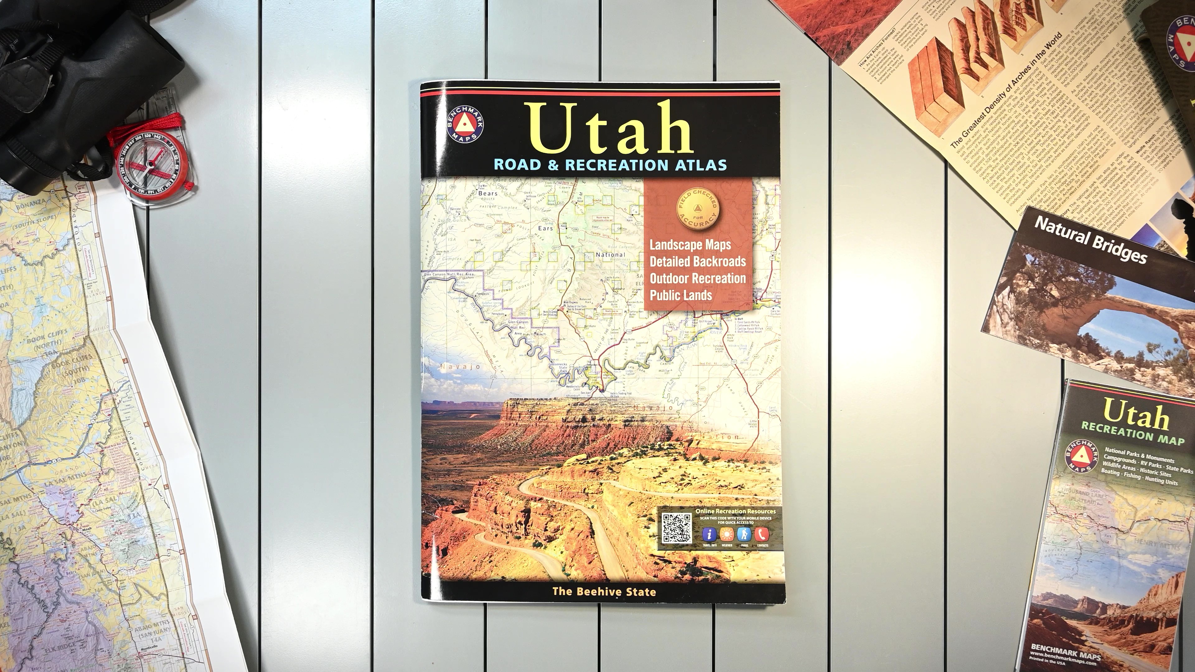 Watch Benchmark Maps' 9th Edition Utah Atlas on Amazon Live
