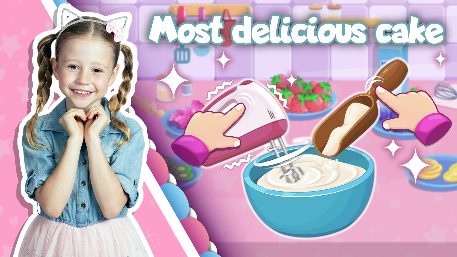 Like Nastya: Party Time. Educational game for kids 3-5 years old ...
