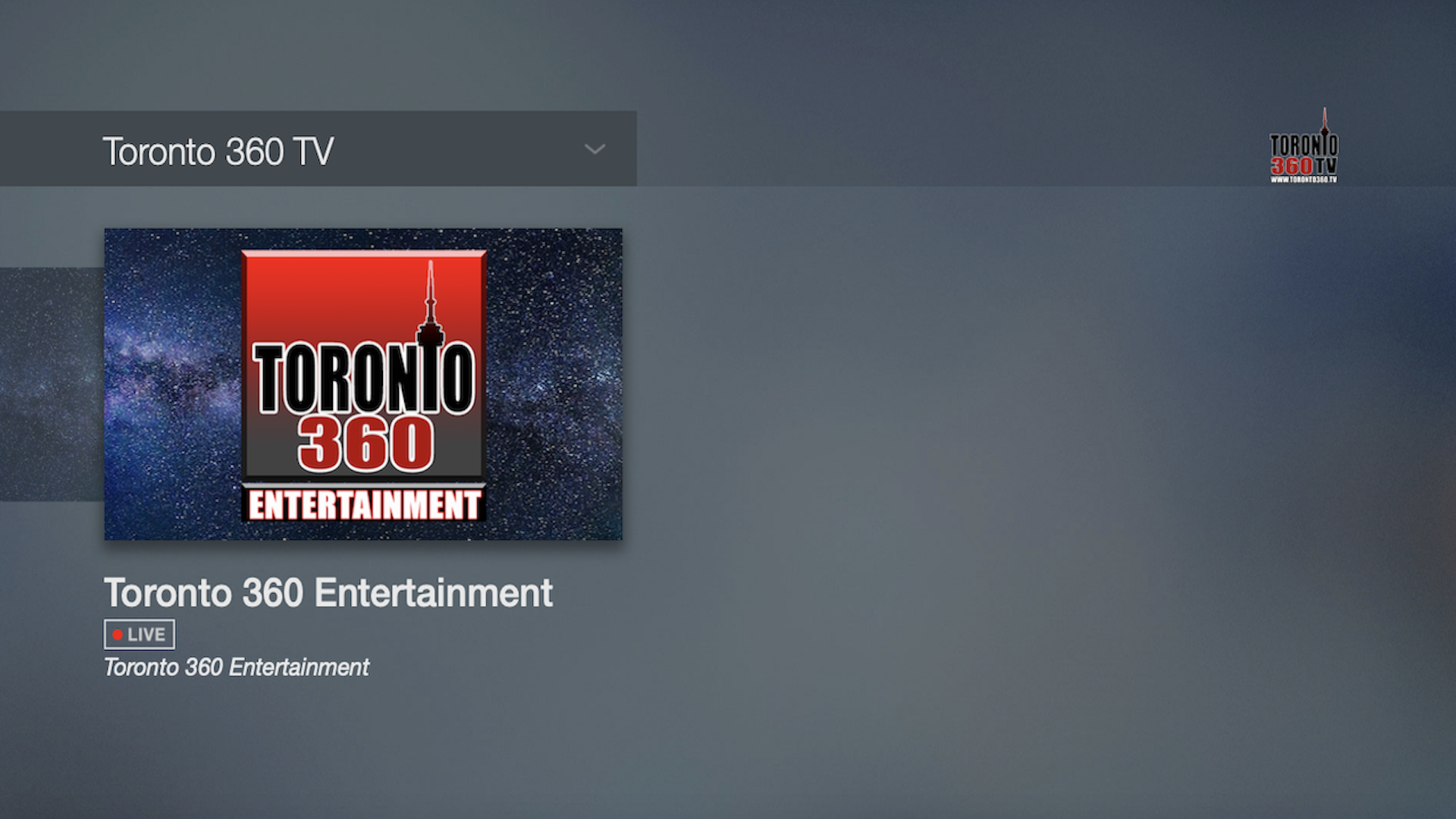 Toronto 360 TV - App on Amazon Appstore