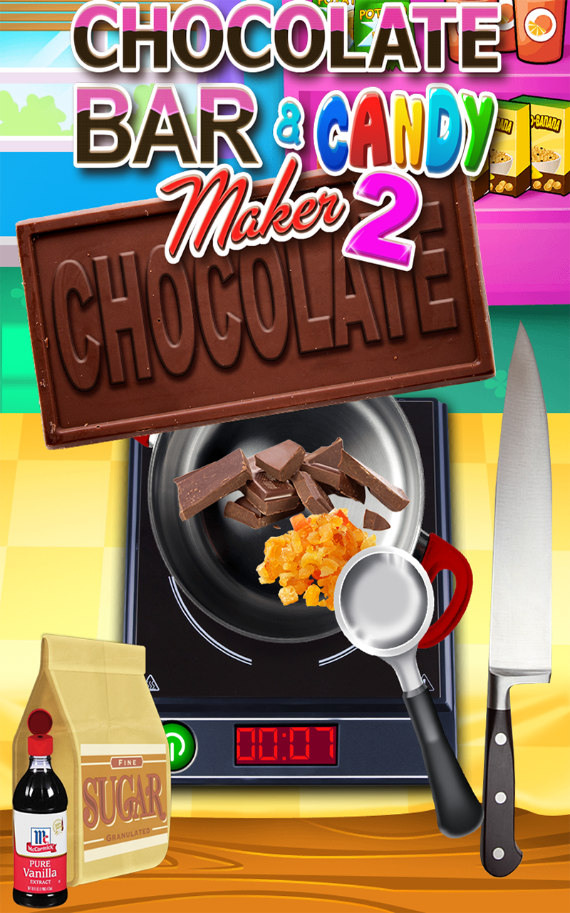 Chocolate Candy Bars Maker 2 - Kids Dessert & Cooking Games FREE - App ...