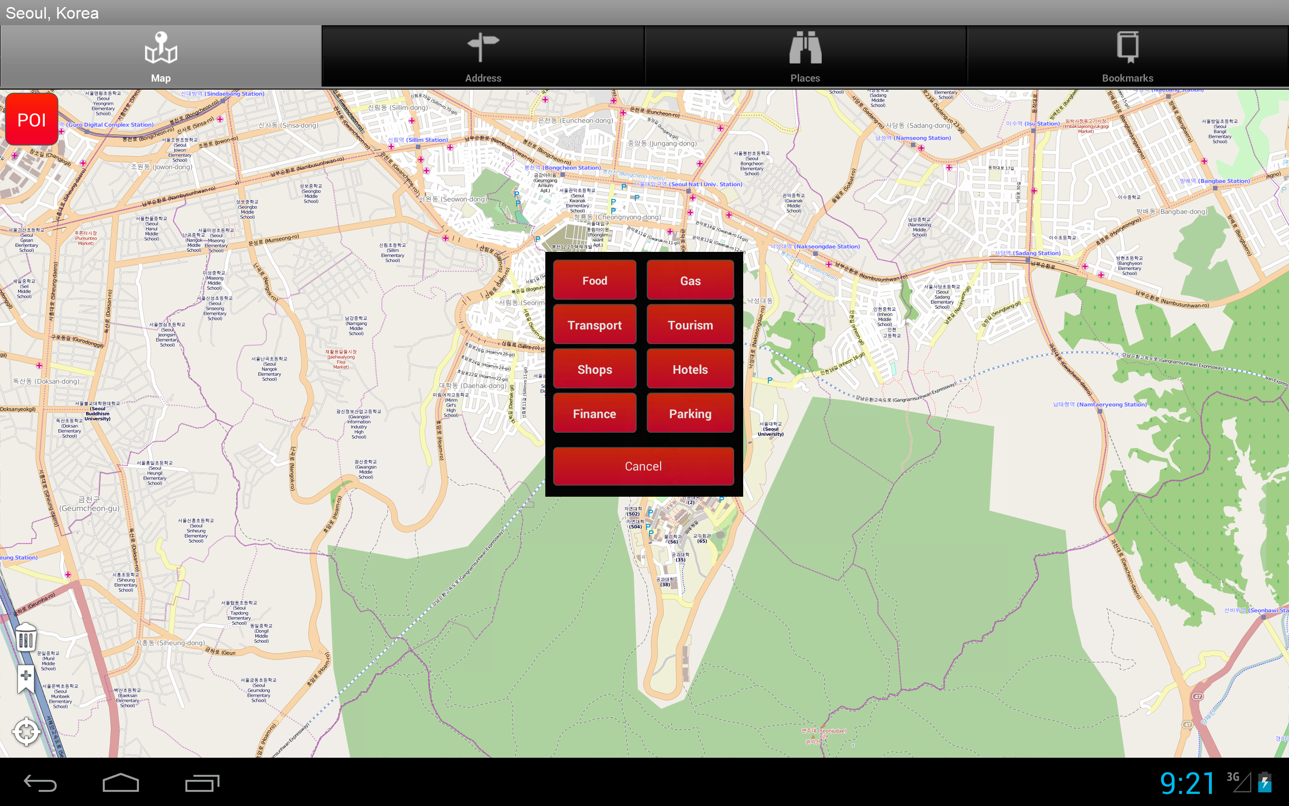 Seoul, Korea Onboard Map: Mobile GPS Apps - App on Amazon Appstore