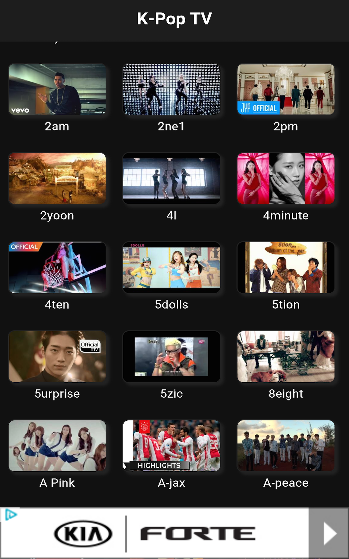 K-Pop TV - App on the Amazon Appstore