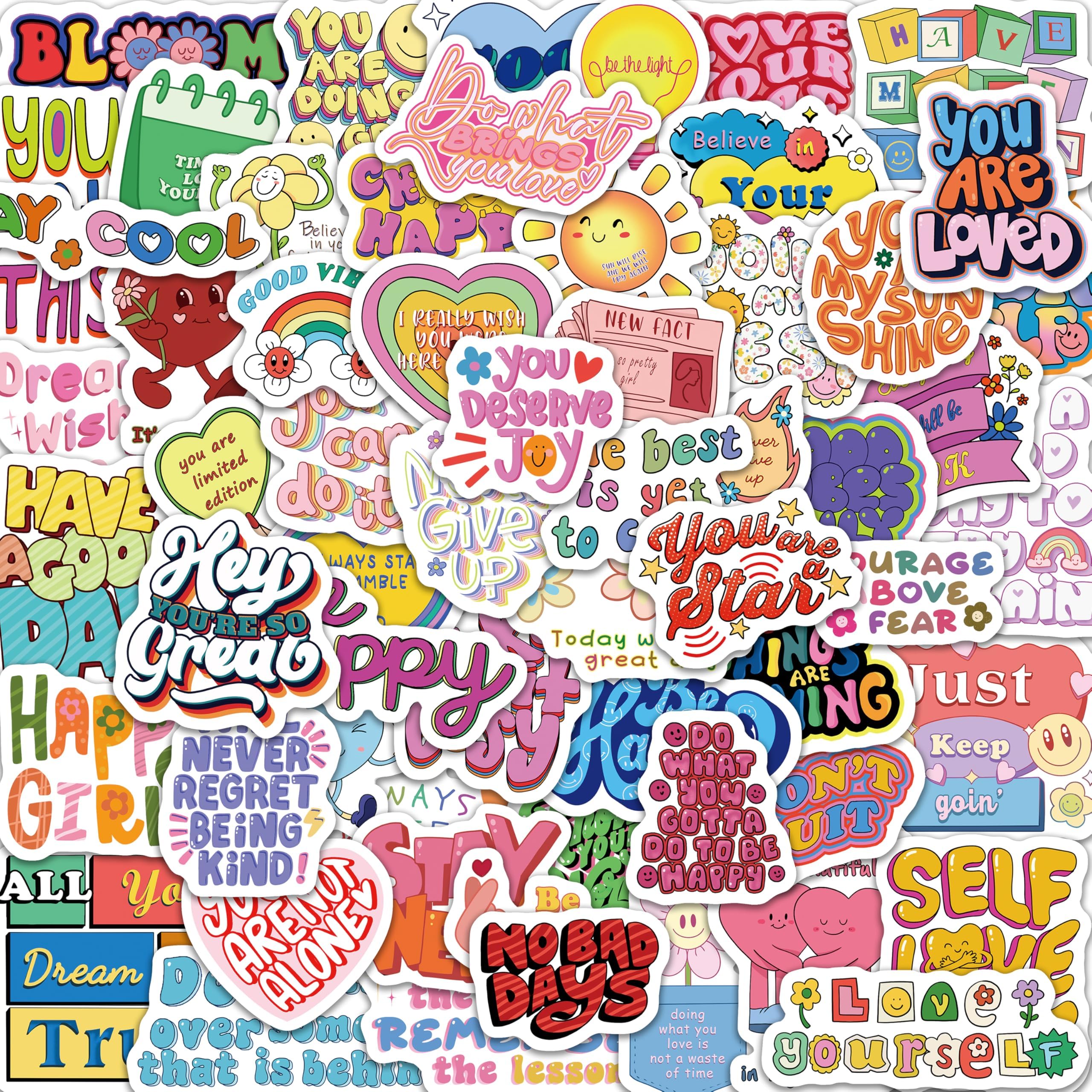 Amazon.com: SUNHADO (3 Pcs) You Are Beautiful Worthy You Are Enough ...