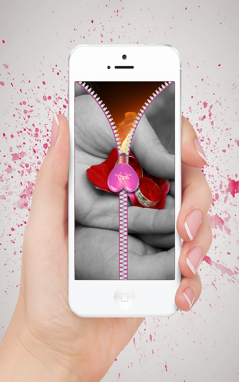 Romantic Zipper Screen Lock - App on Amazon Appstore