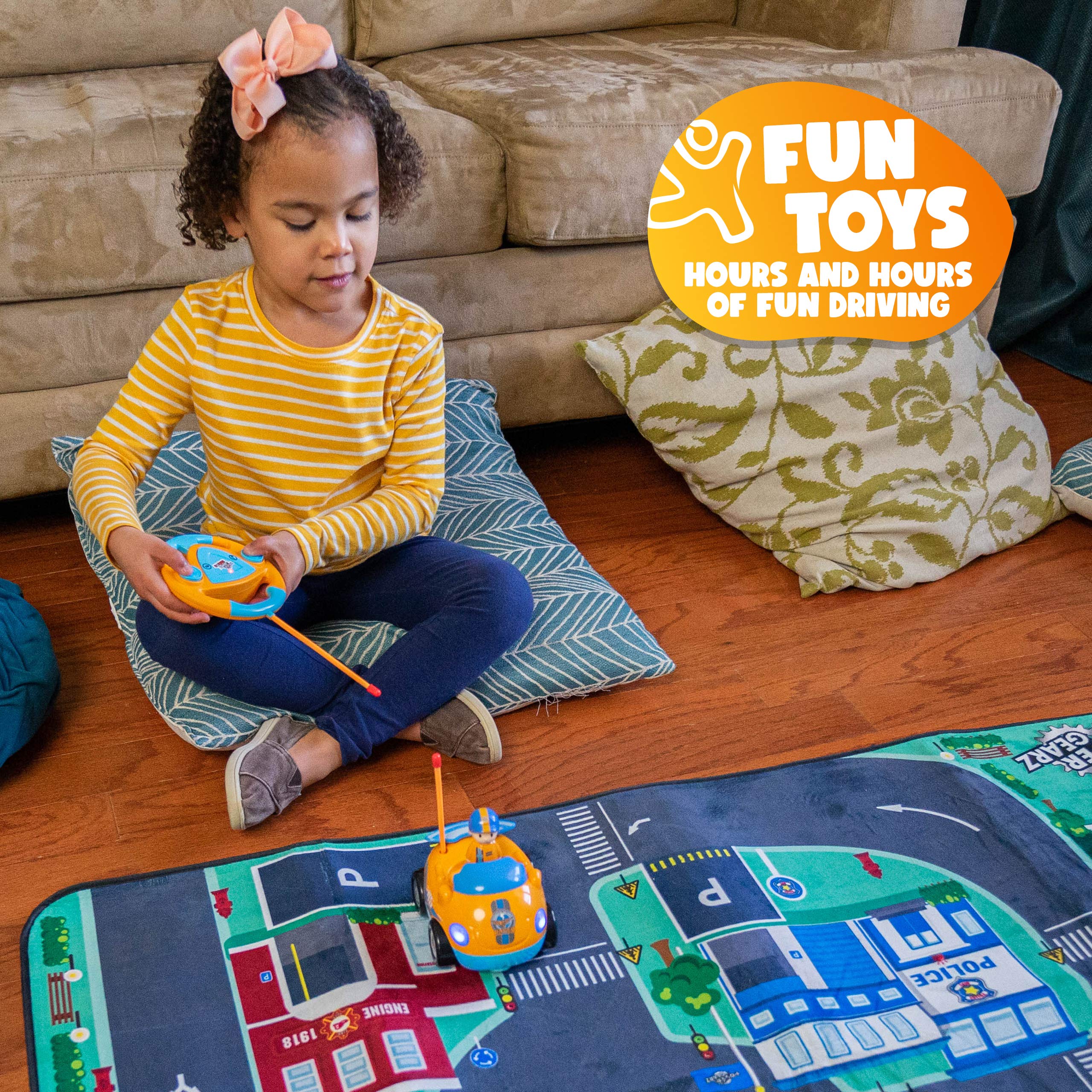 Snapklik.com : Flybar Power Gearz Jr My First Cartoon RC Race Car ...