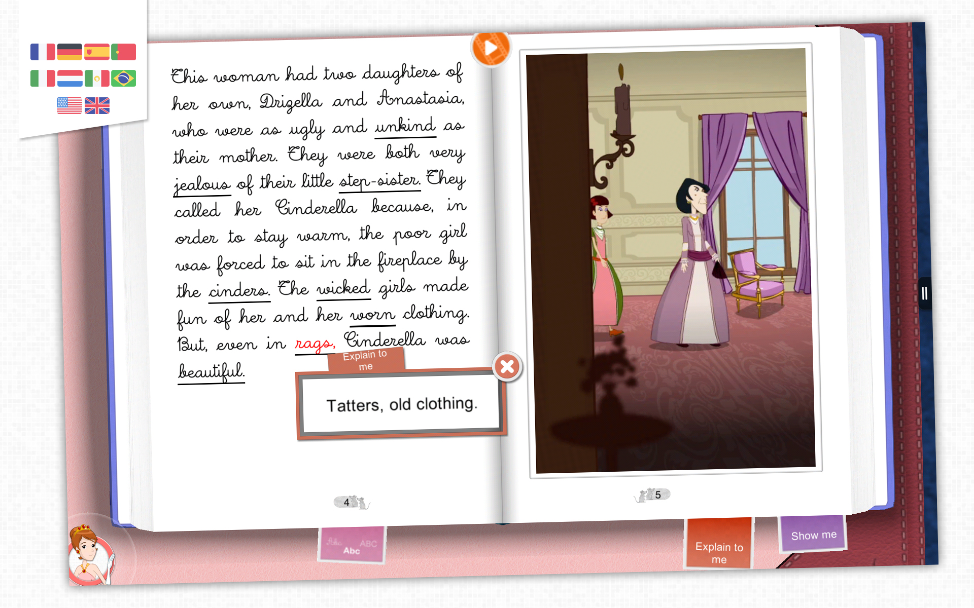 Cinderella - Interactive Fairytale for kids - App on Amazon Appstore