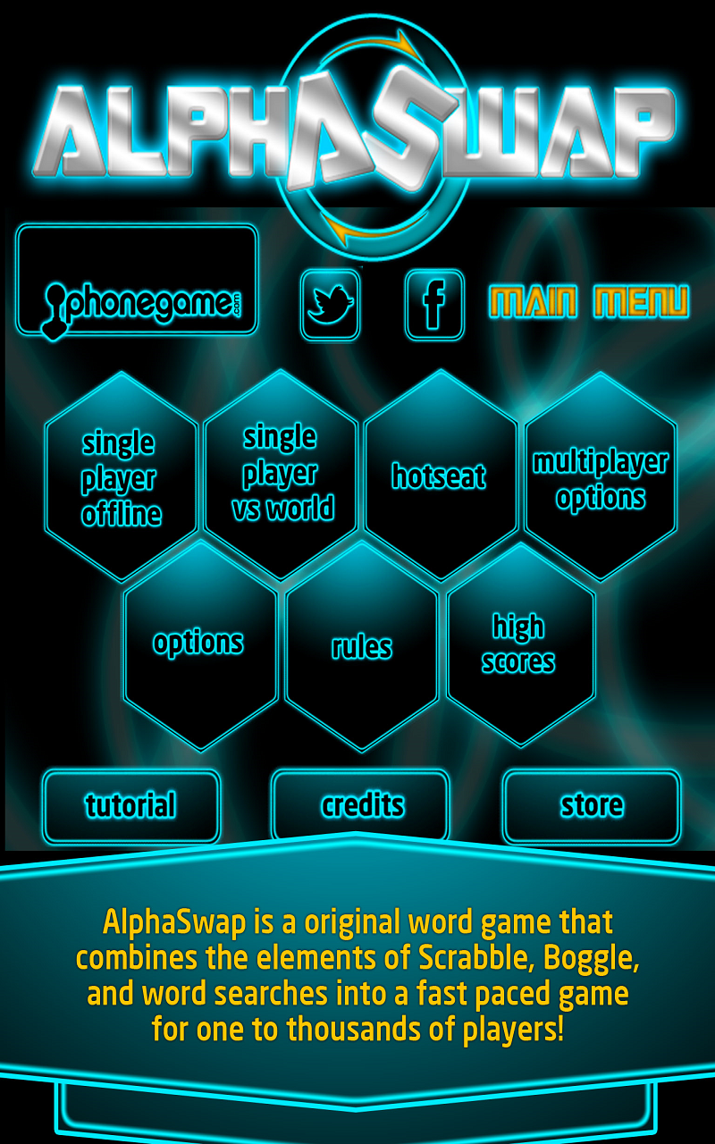 AlphaSwap - The Free MMO Word Game for Kindle Fire HD - App on Amazon ...