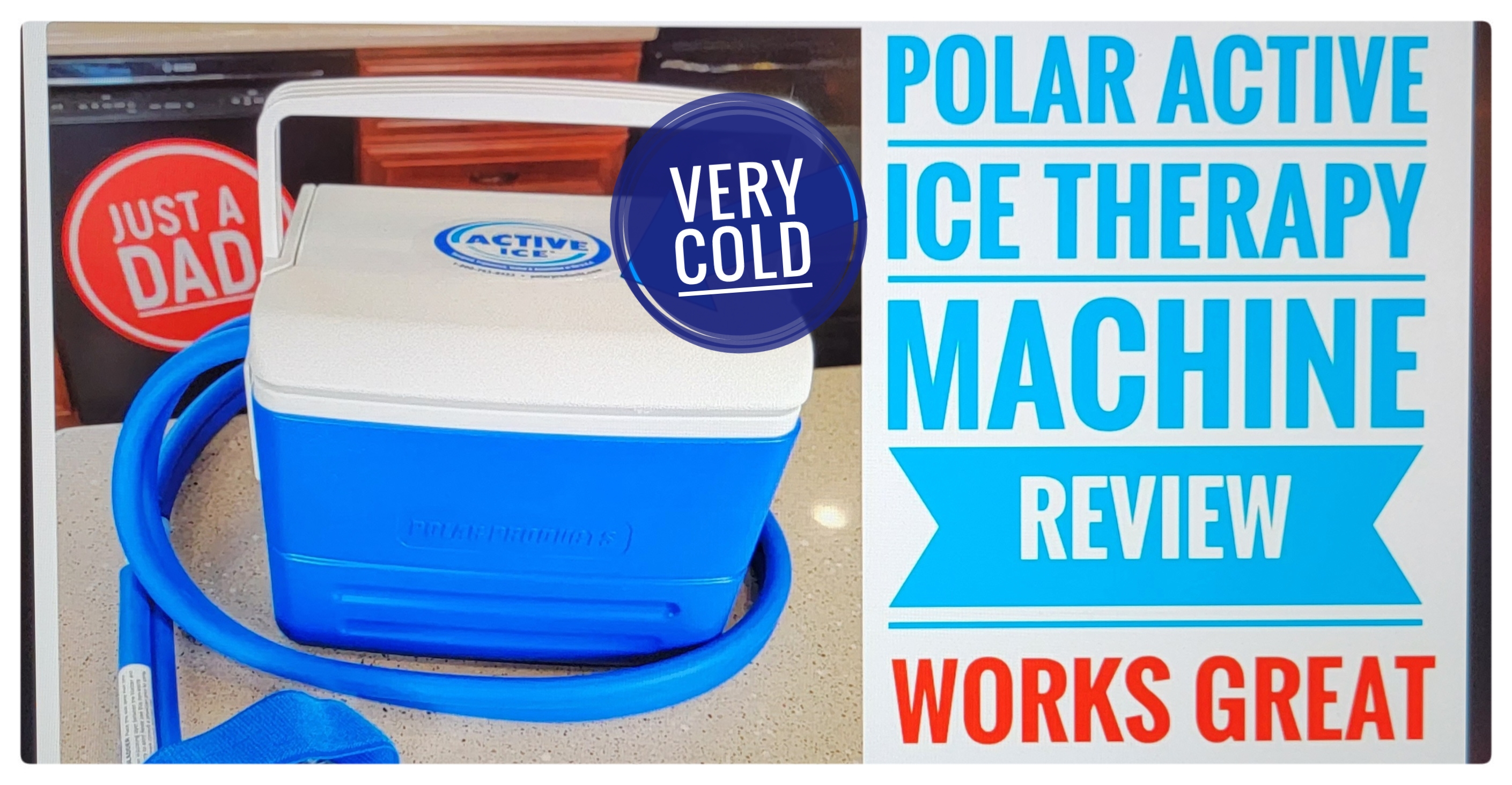 Watch Polar Active Ice Cold Therapy Ice Machine Joint Pad Review on ...