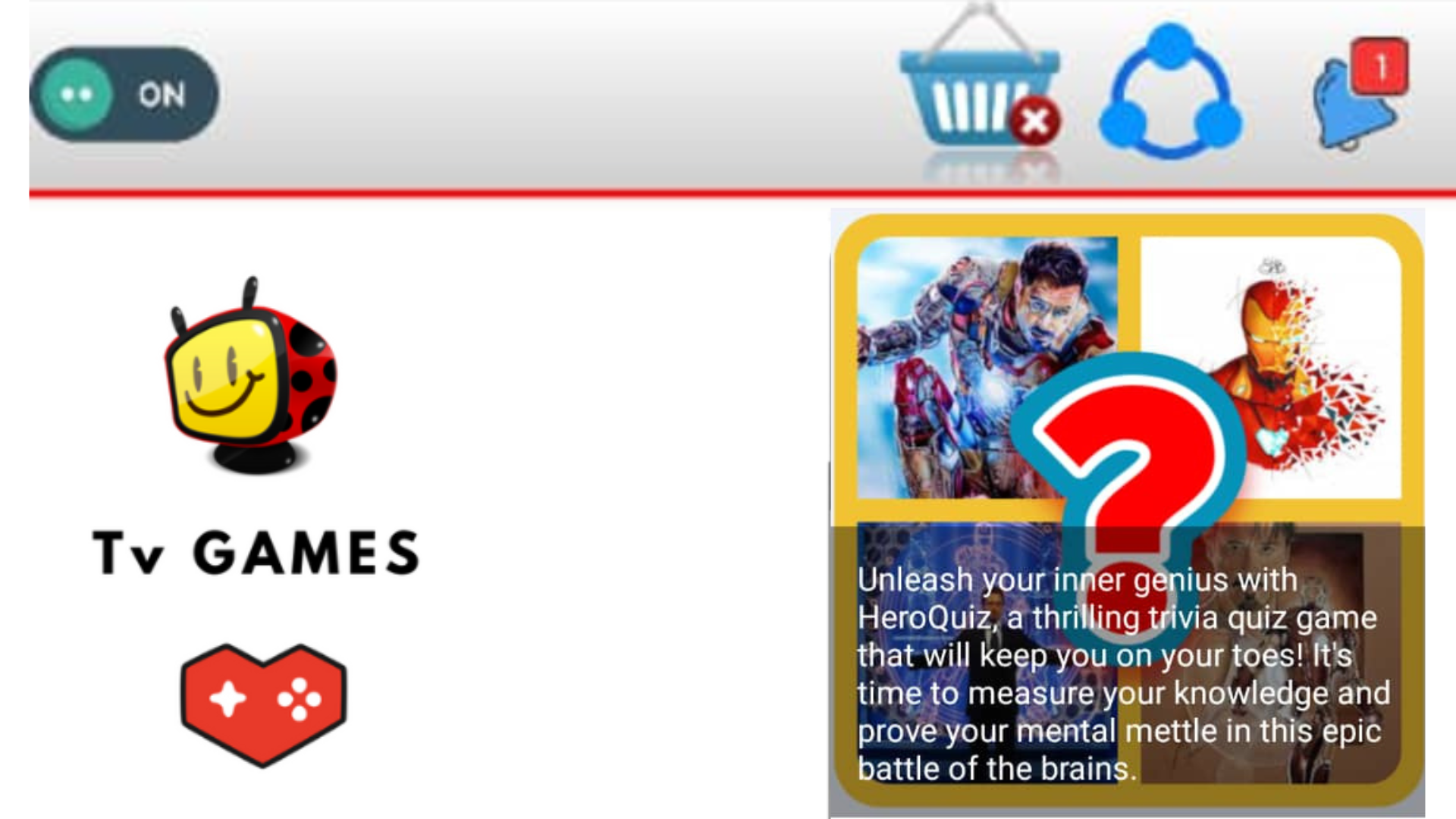 Gubare Tv Game - App on Amazon Appstore