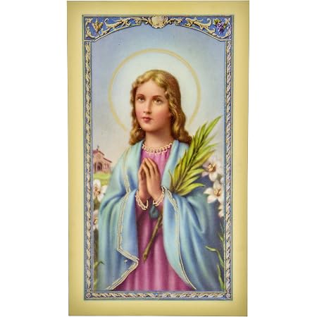 Amazon.com: William J. Hirten Traditional Holy Cards with Catholic Art ...