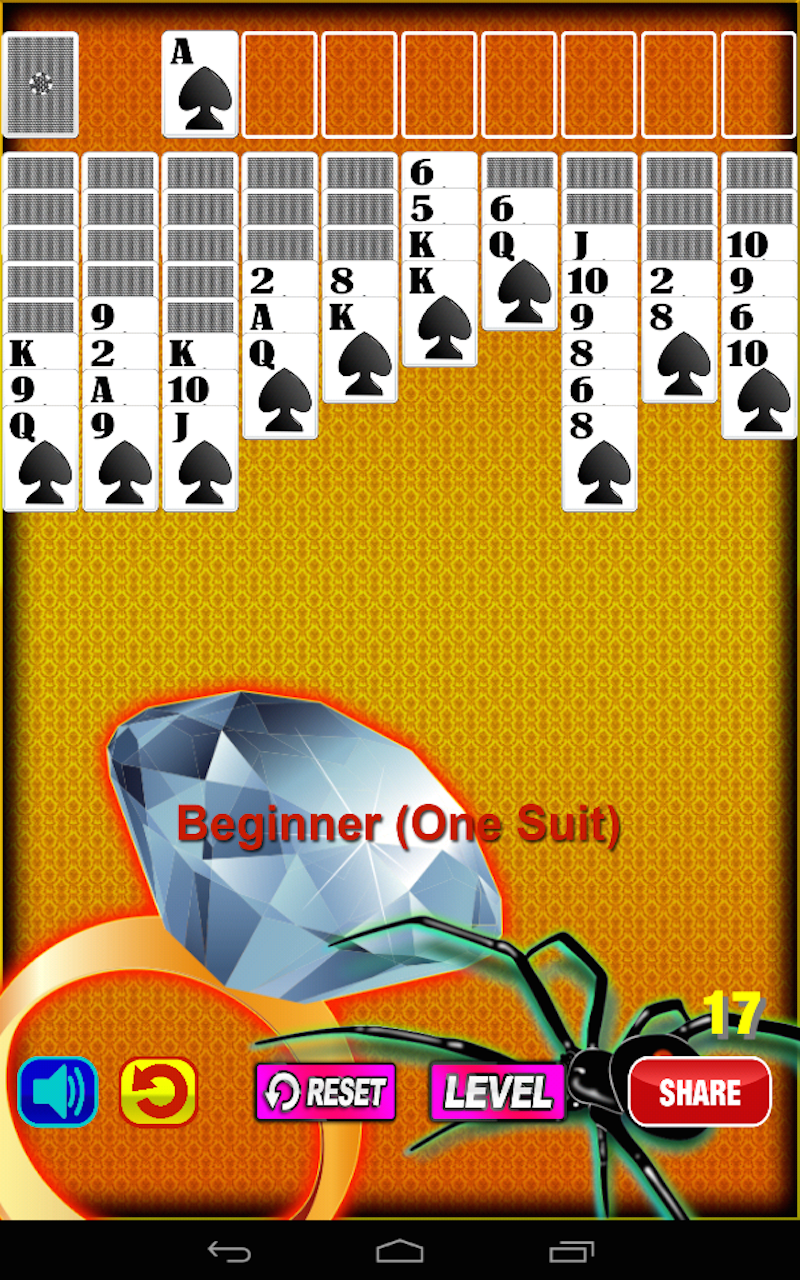 King Deal Spider Solitaire for Kindle Fire - App on Amazon Appstore