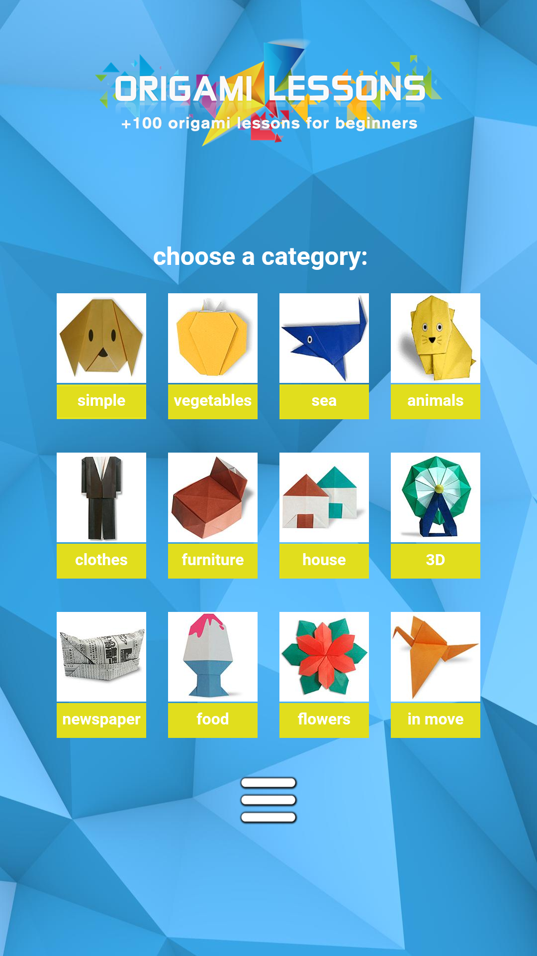 Origami lessons - tutorials for beginners - App on Amazon Appstore