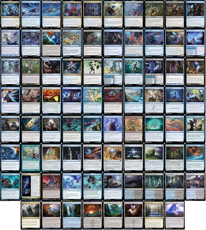 Amazon.com: Elite Commander Faerie Deck - Dimir Blue Black - Alela ...