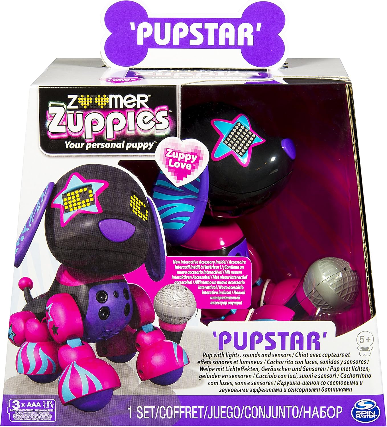 Zoomer Zuppy Love Pupstar Toy : Amazon.co.uk: Toys & Games