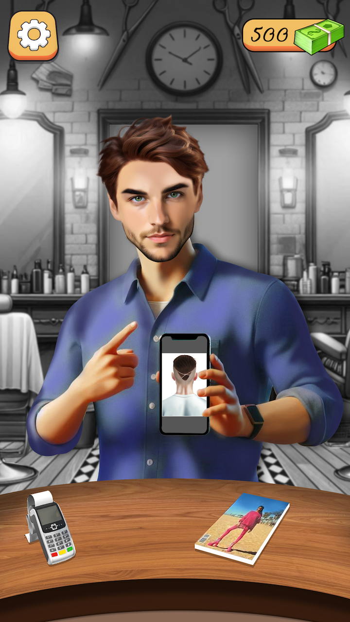 Man Haircut Games