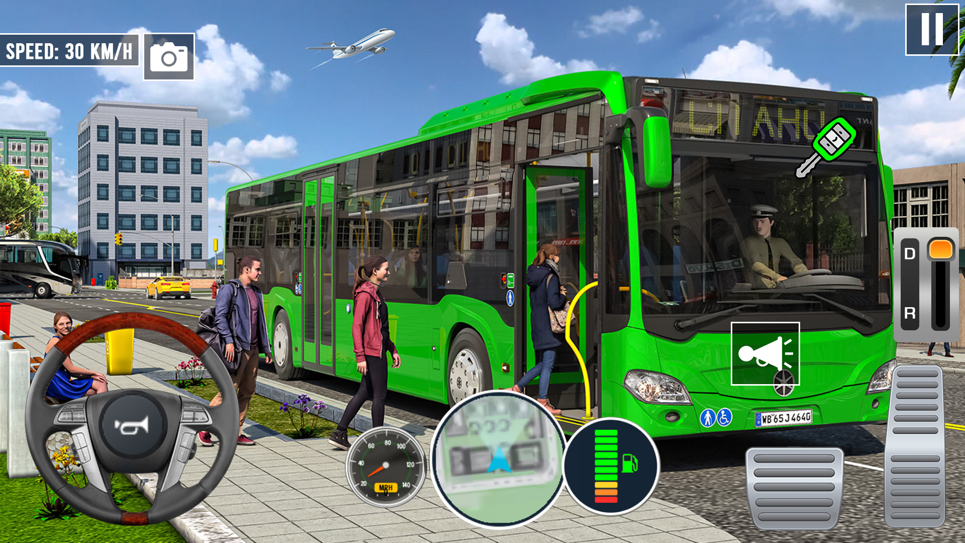 Highway Bus Simulator Coach Bus Driving Games: Real Open World Grand ...