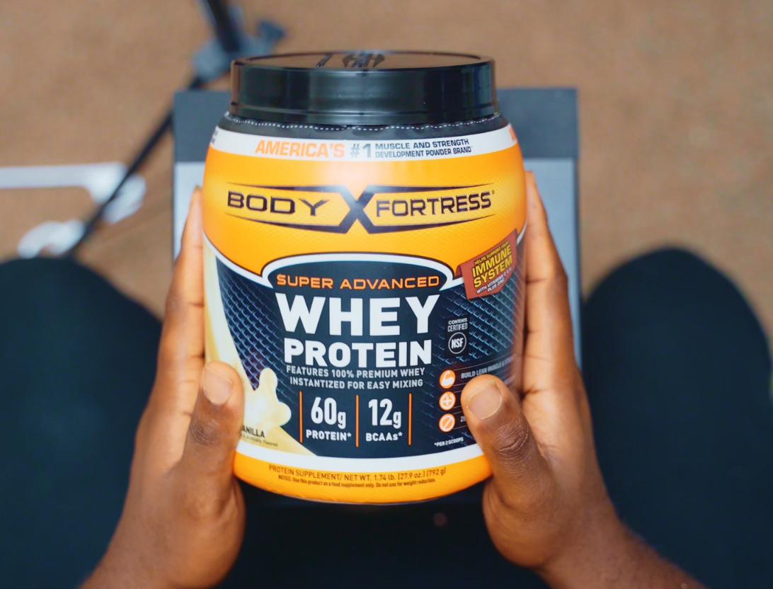 Watch Body Fortress Super Advanced Whey Protein Powder.mp4 on Amazon Live