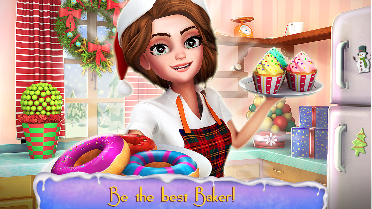 My Sweet Bakery Shop 3D: Yummy Cupcakes, Donuts, Pies & Macroons Maker ...