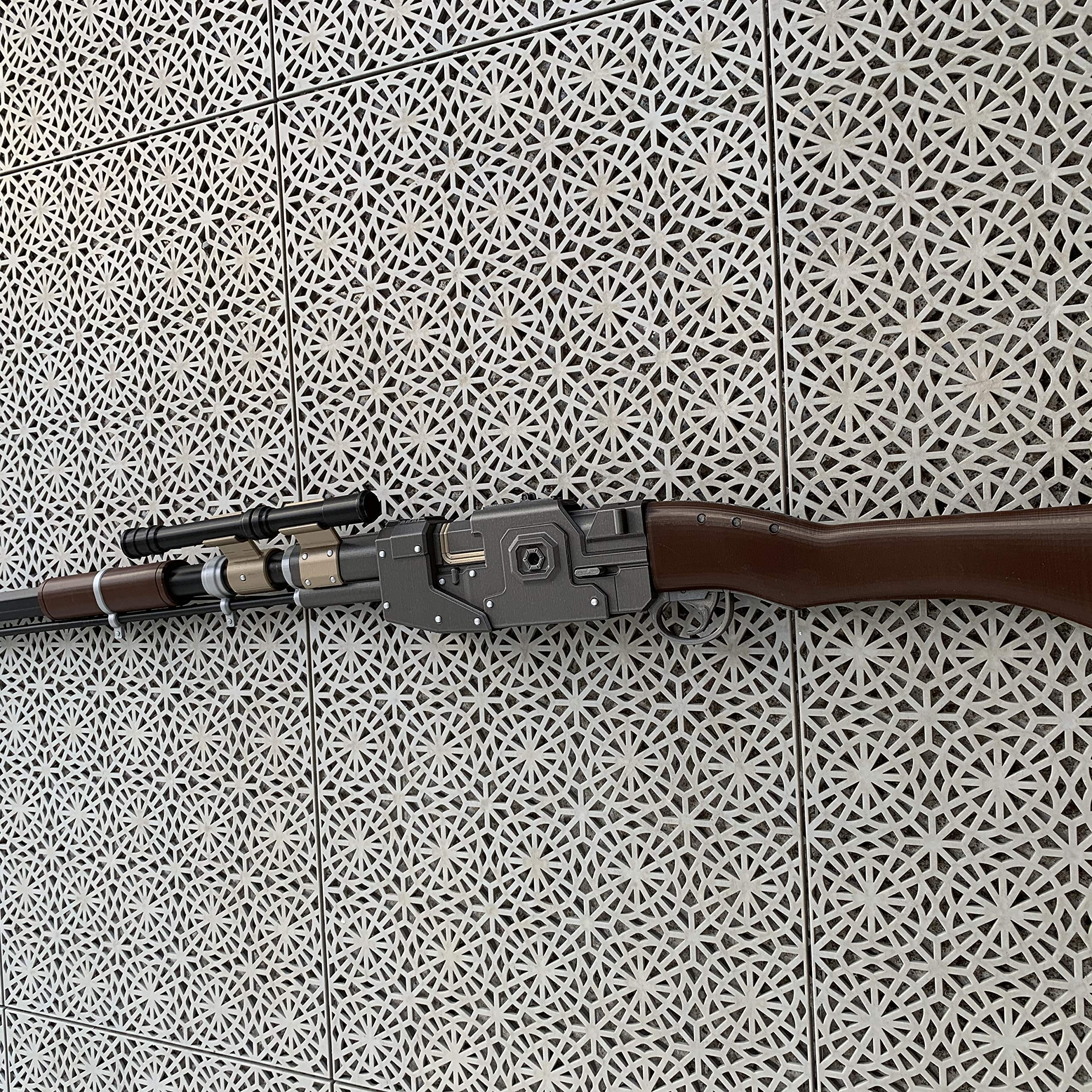 Buy The Mandalorian Rifle Sniper or Mandalorian Blaster (3D Printed ...