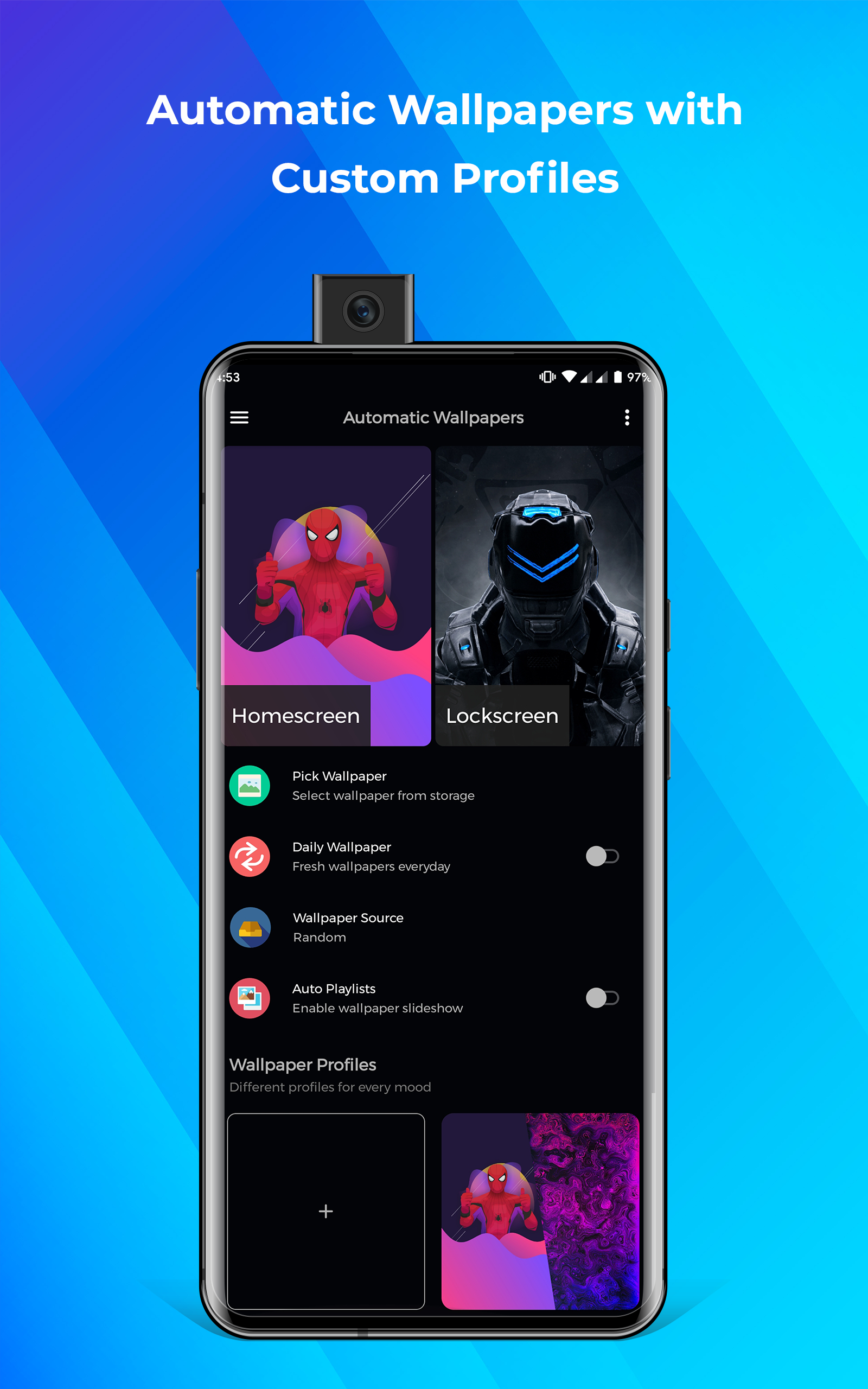 Wallset Official - Auto Wallpaper Changer - App on Amazon Appstore