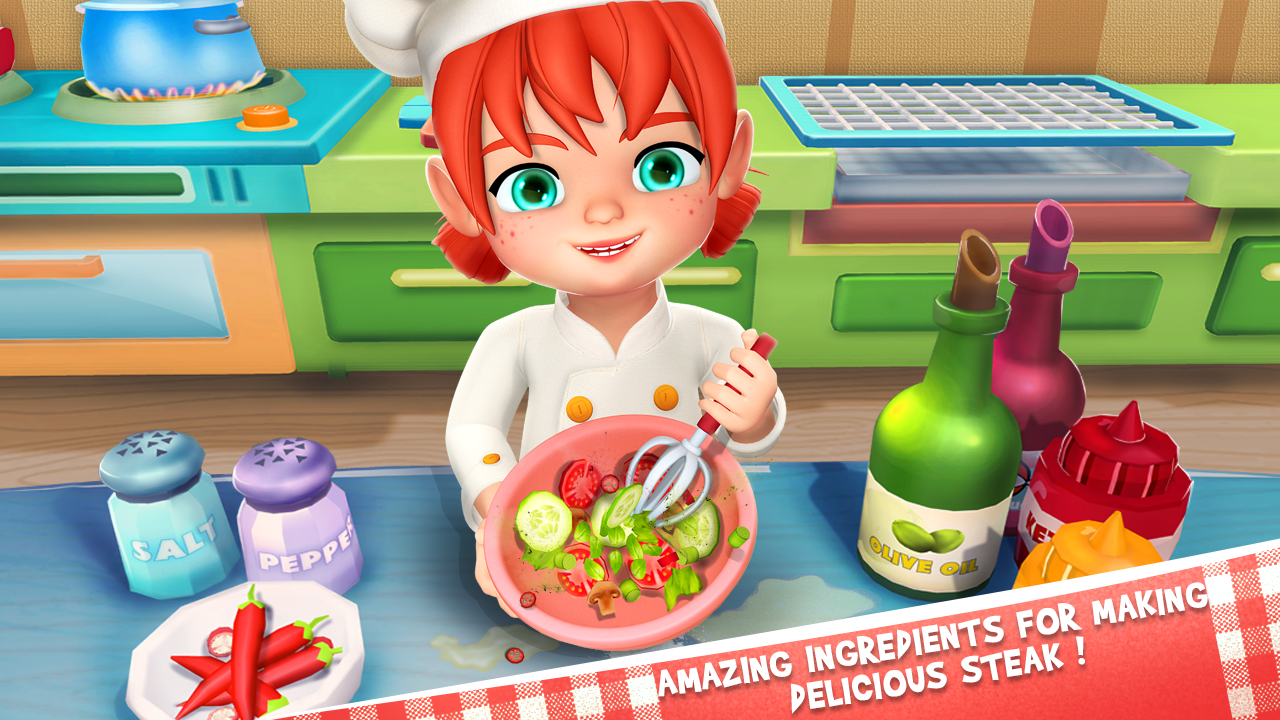 Crazy Cooking Steak Maker 3D - Kids Maker Games FREE:Amazon.in:Appstore ...