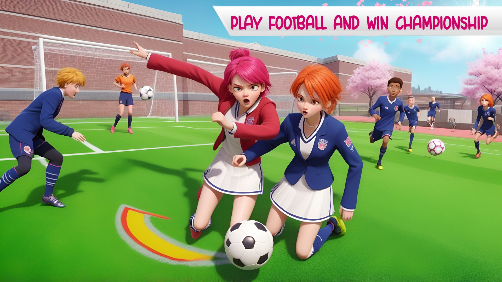 Anime High School Sakura Simulator: Girl Crush Love Story & School Life ...