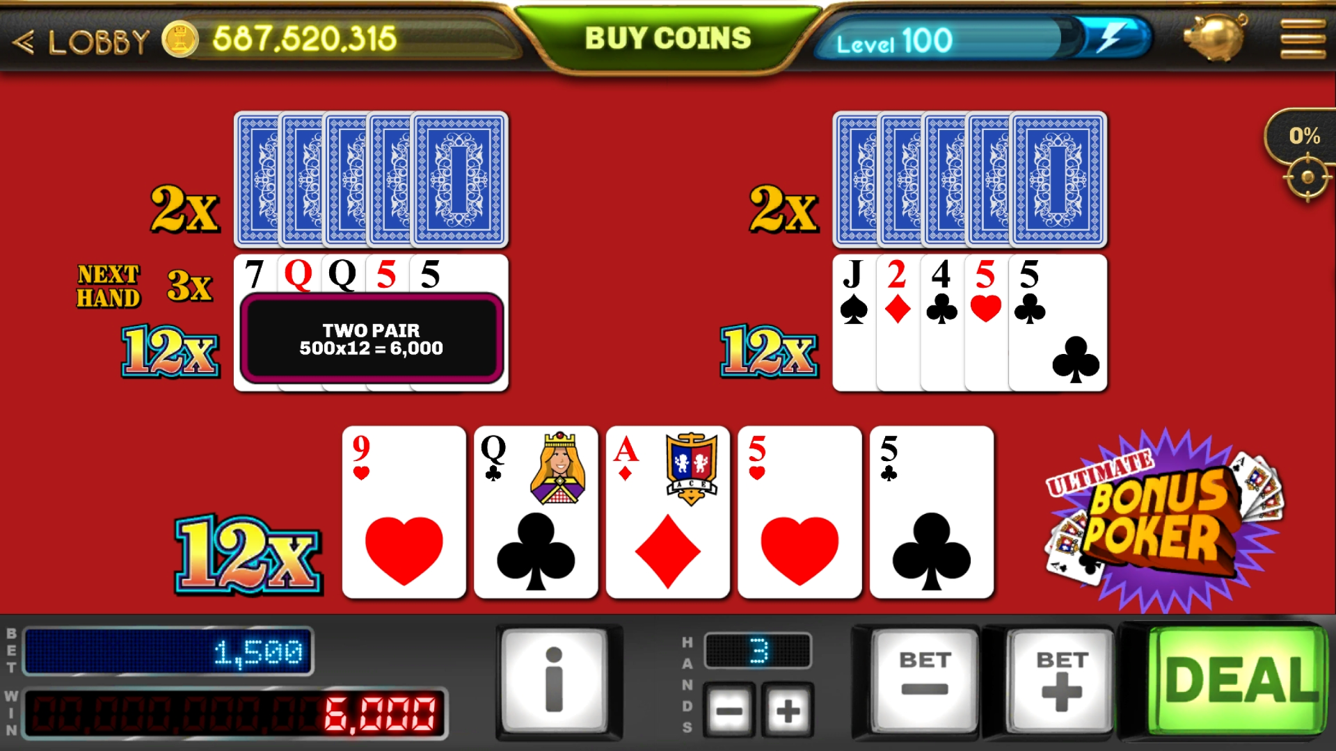 Jacks or Better - Video Poker Game - App on Amazon Appstore