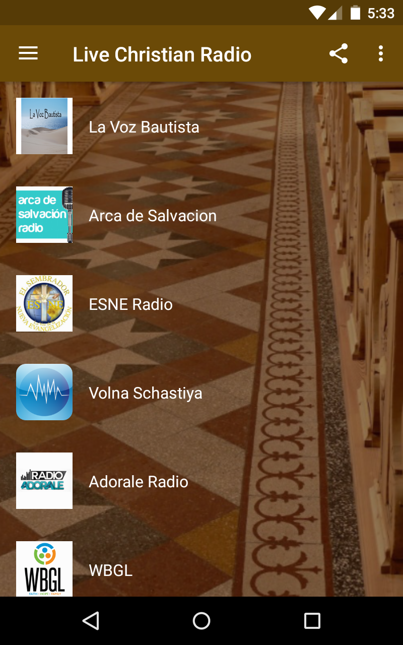 Live Christian Radio - App on Amazon Appstore