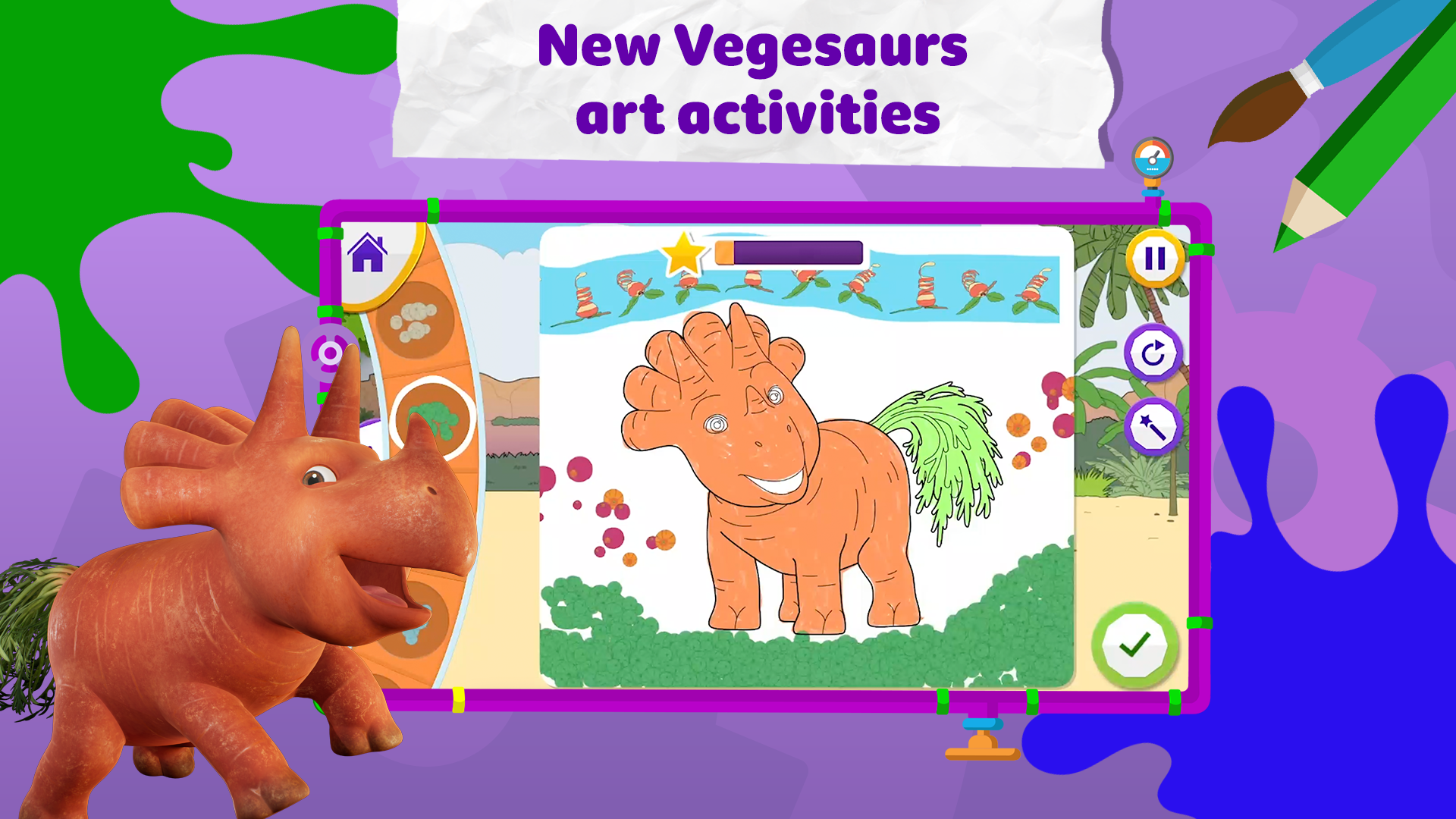 BBC CBeebies Get Creative - Build, paint and play! - App on the Amazon ...