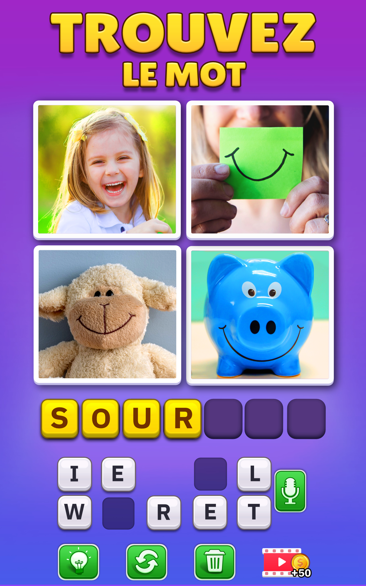 Images - Jeu de mots gratuit, devine le mot, trouver les mots en ...