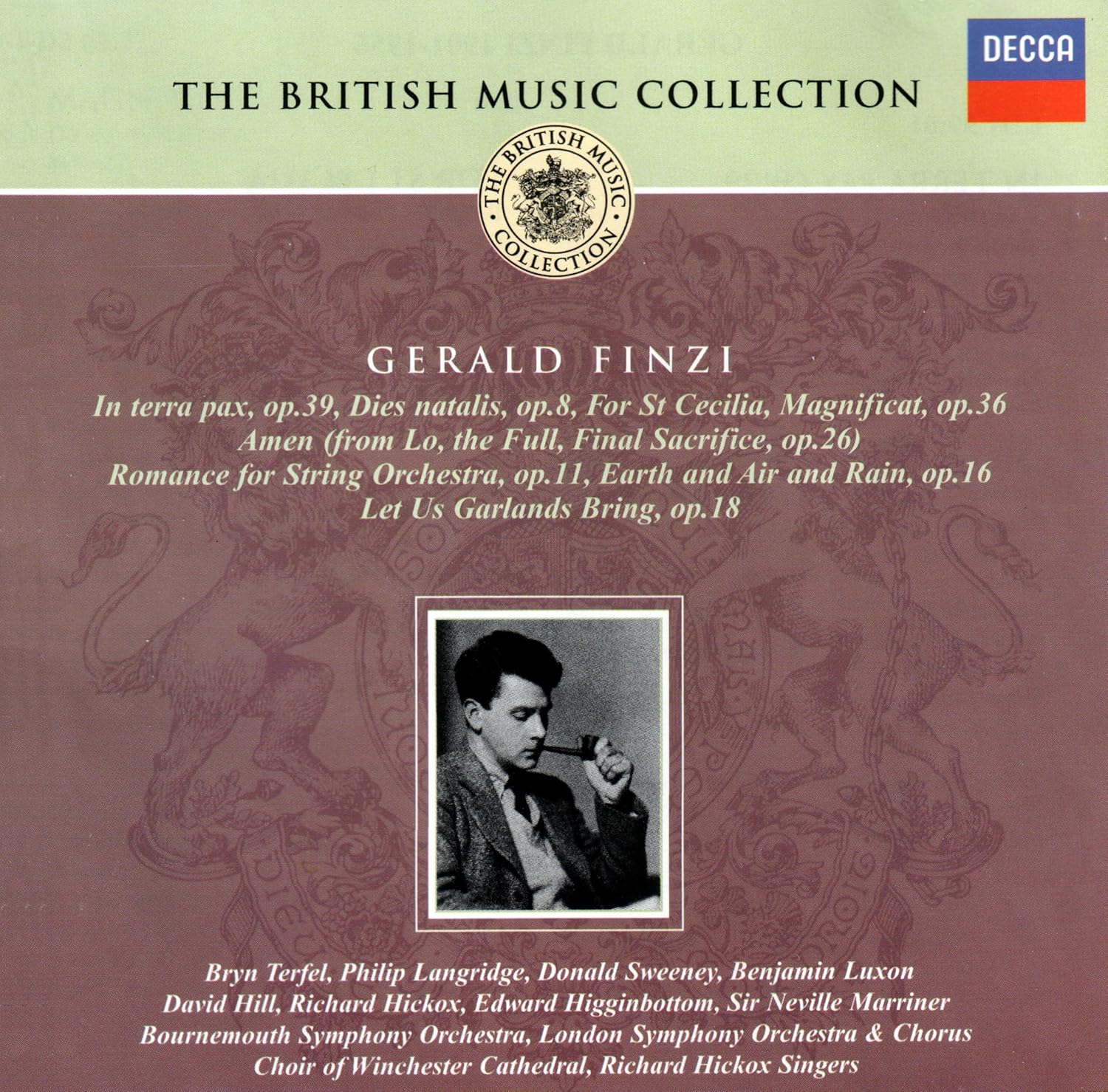 British Music Collection: Gerald Finzi: Benjamin Luxon, Bryn Terfel ...