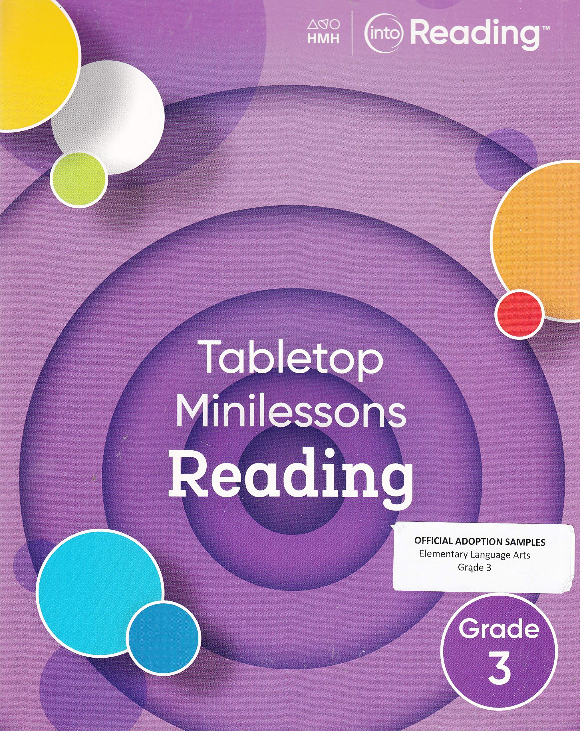 Tabletop Minilessons Reading Grade 3 (Into Reading): Hmh: 9781328522931 ...