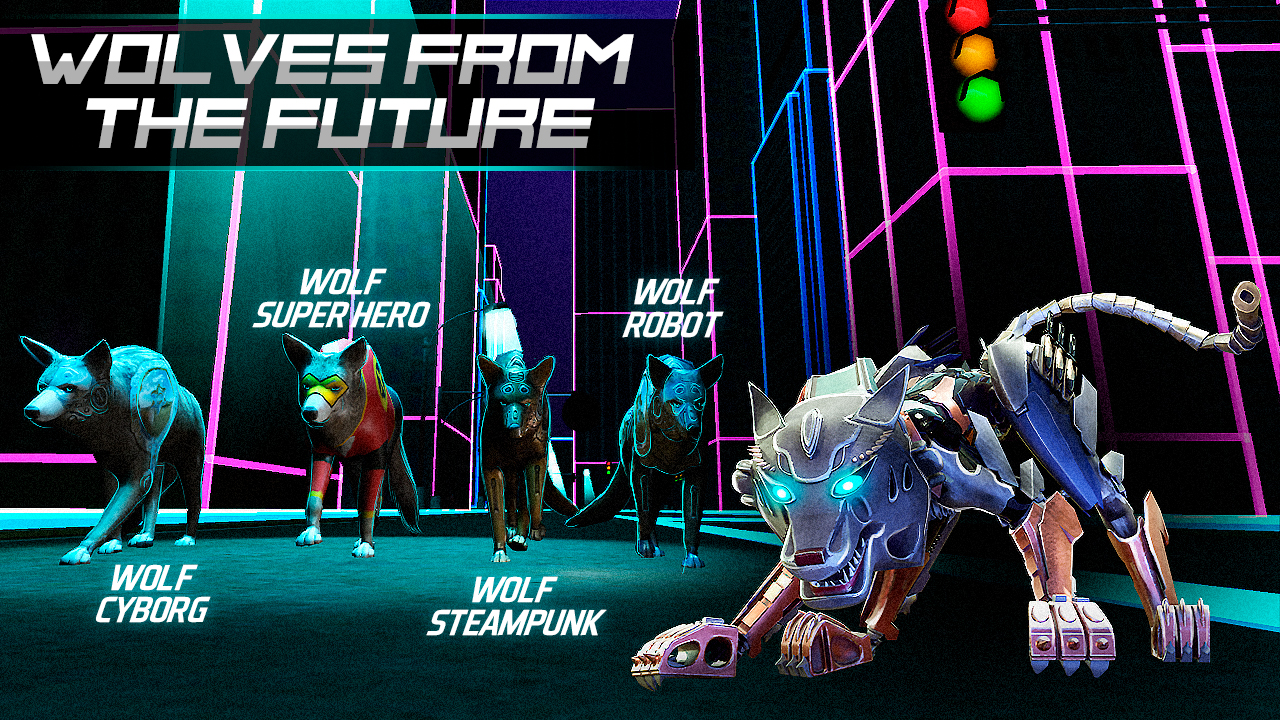 Wolves of the Future - Neon Jungle Survival:www.amazon.com:Appstore for ...