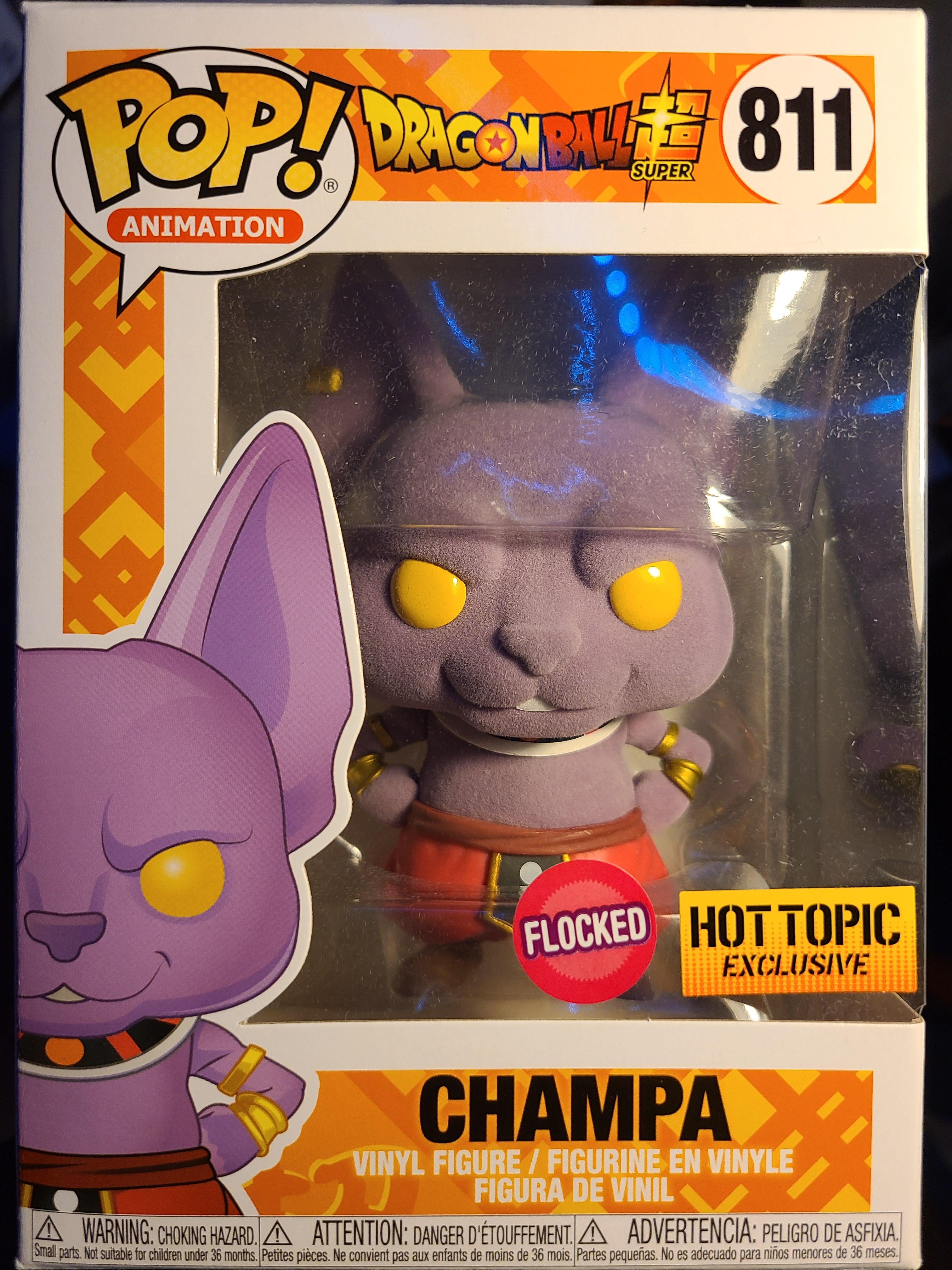 Amazon.com: Funko Pop! Animation: Dragonball Z - Flocked Champa ...
