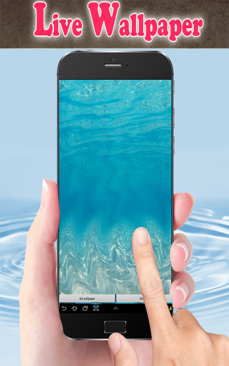 Live Wallpaper Android Water