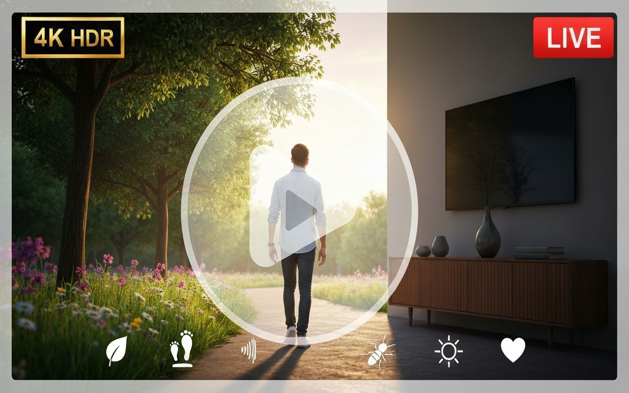 Man Walking on Summer Path 4K – Relax Nature Walk Fire TV:Amazon.de:Appstore for Android