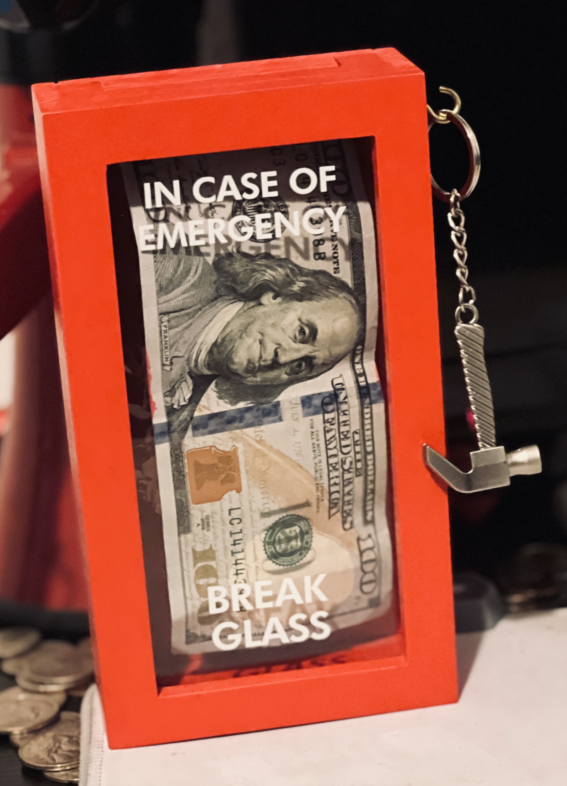 Watch Cutest emergency box ever Comes with its own little hammer on ...