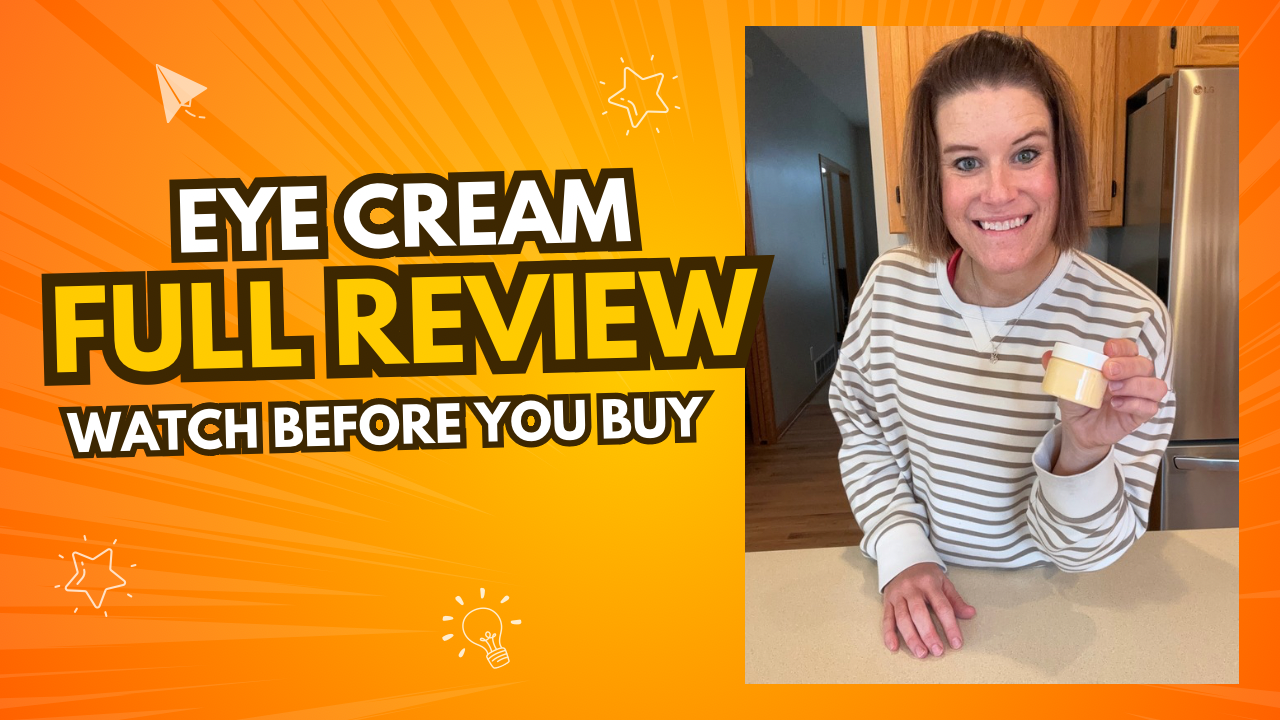 Watch Eye Cream Review! on Amazon Live