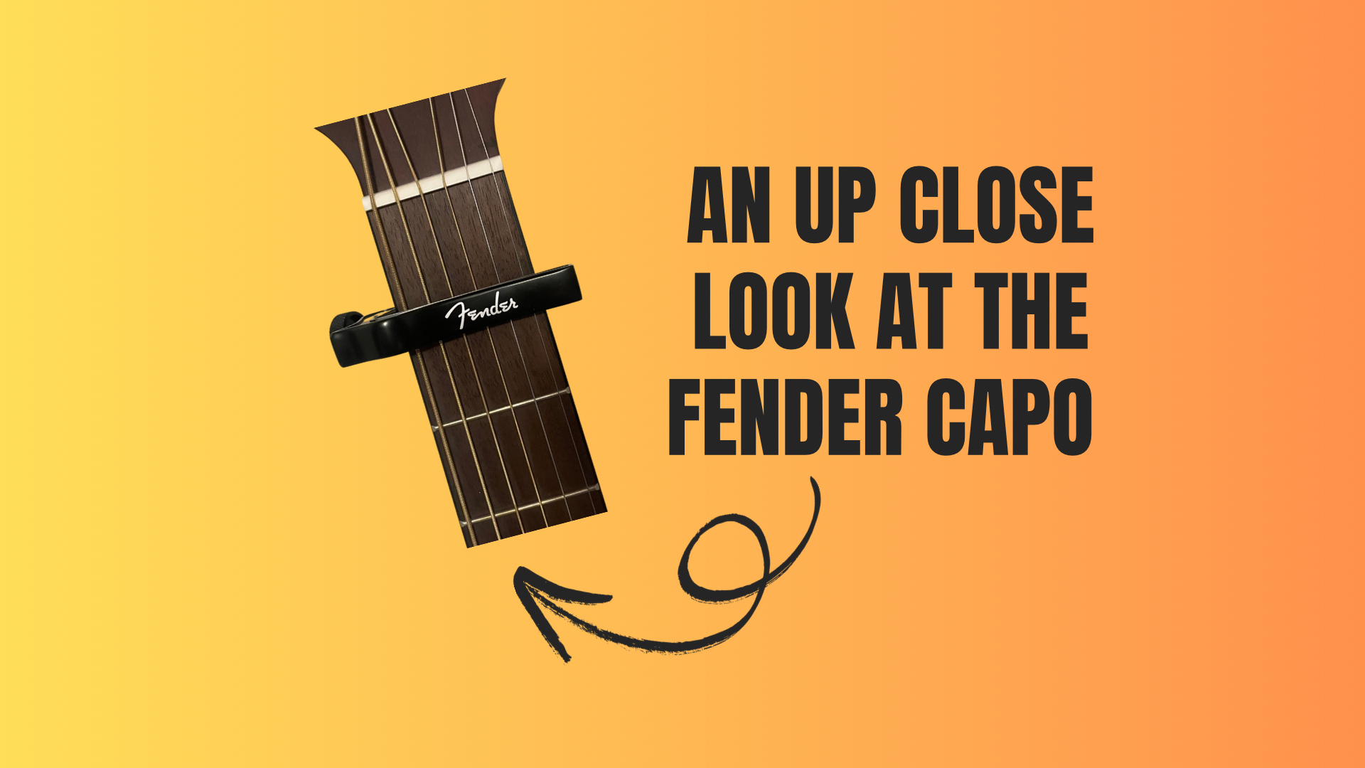 Watch An up close look at the Fender capo. on Amazon Live