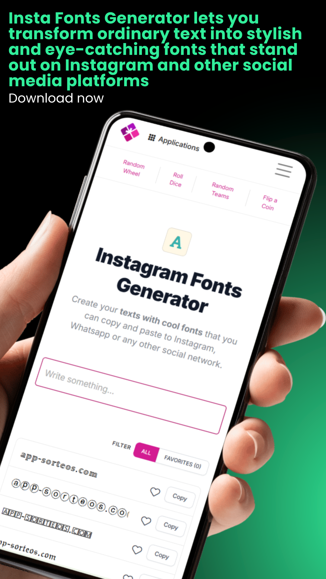 Insta Fonts Generator:www.amazon.com:Appstore for Android