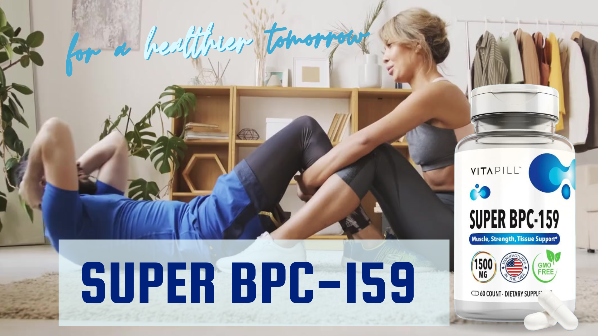 Watch VITAPILL SUPER BPC-159 Peptide Capsules Made in USA on Amazon Live