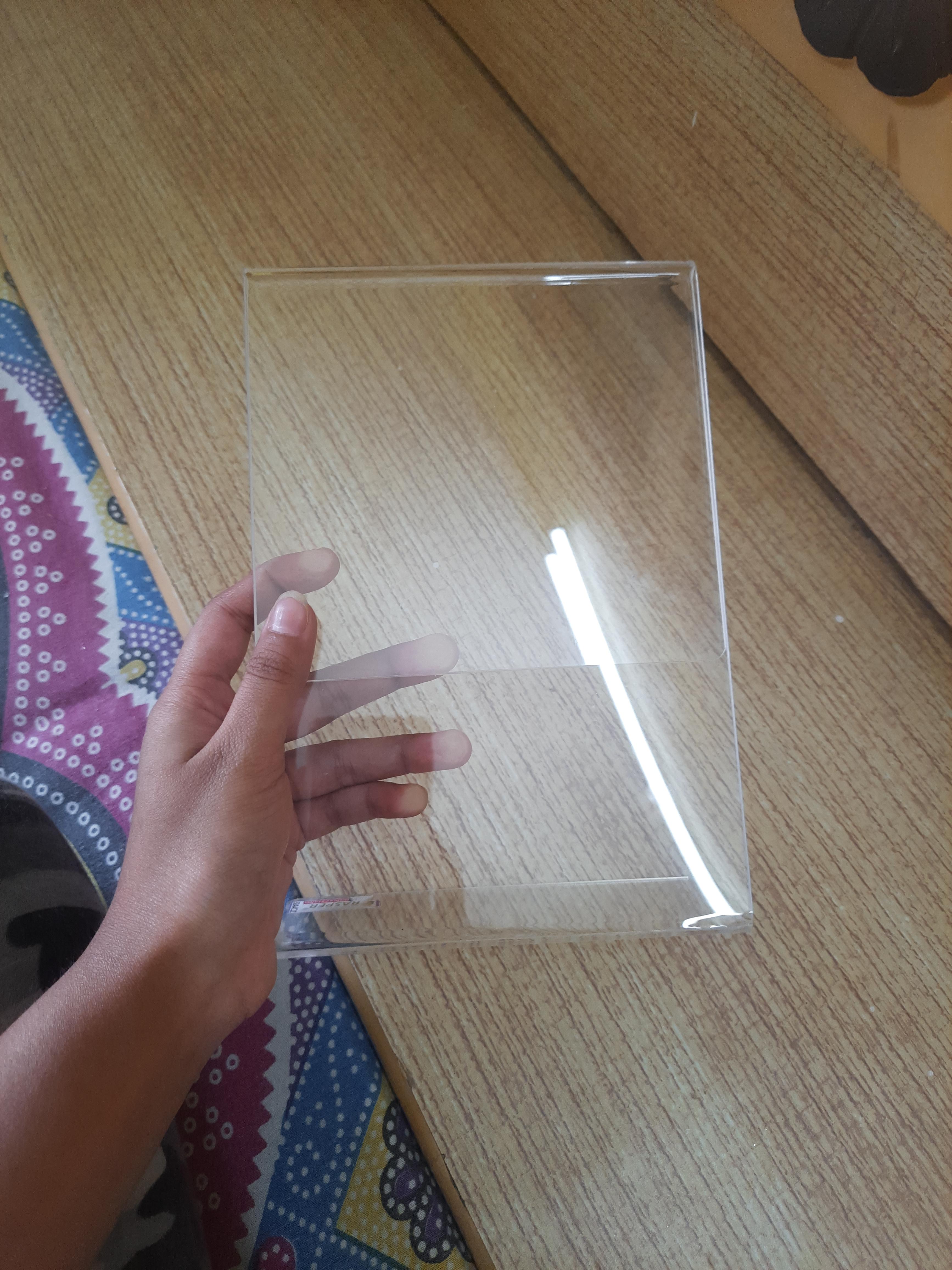 Rasper A5 Acrylic Display Stand Paper And Sign Holder L Shape Display ...