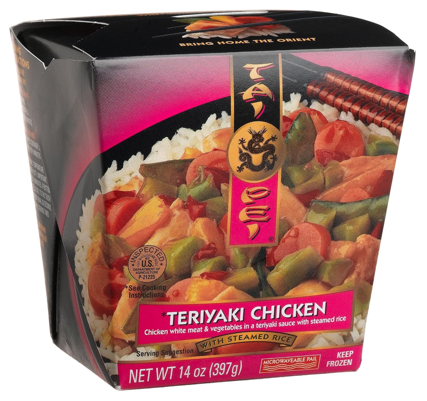 Amazon.com : Tai Pei Teriyaki Chicken, 14 oz (Frozen) : Everything Else
