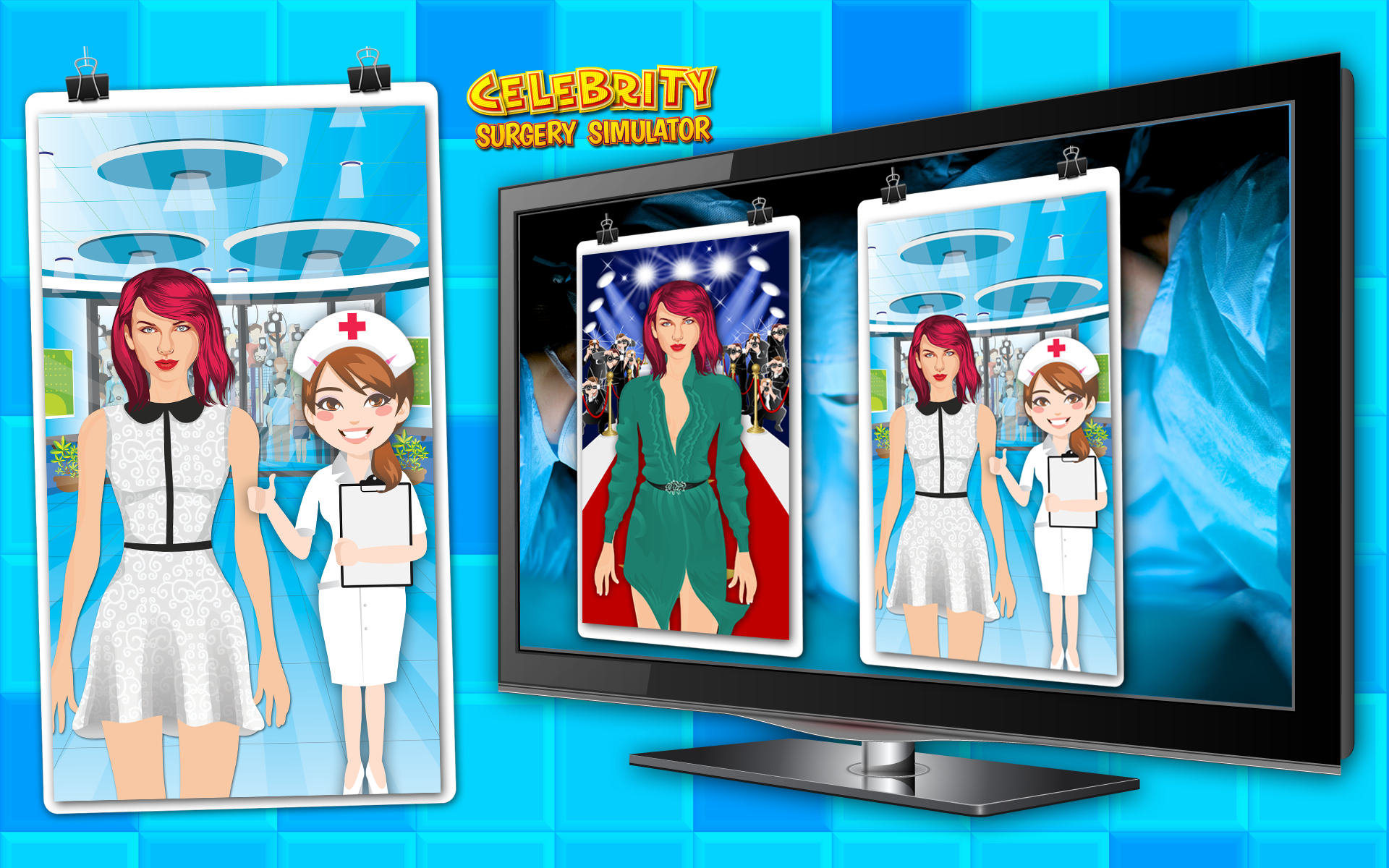 Celebrity Surgery Simulator: Stomach,Heart,Ear,Liver Surgeon Simulator ...